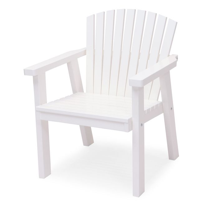 Solvik Lænestol hvid glaseret Hillerstorp | Køb dine udendørsmøbler hos ...