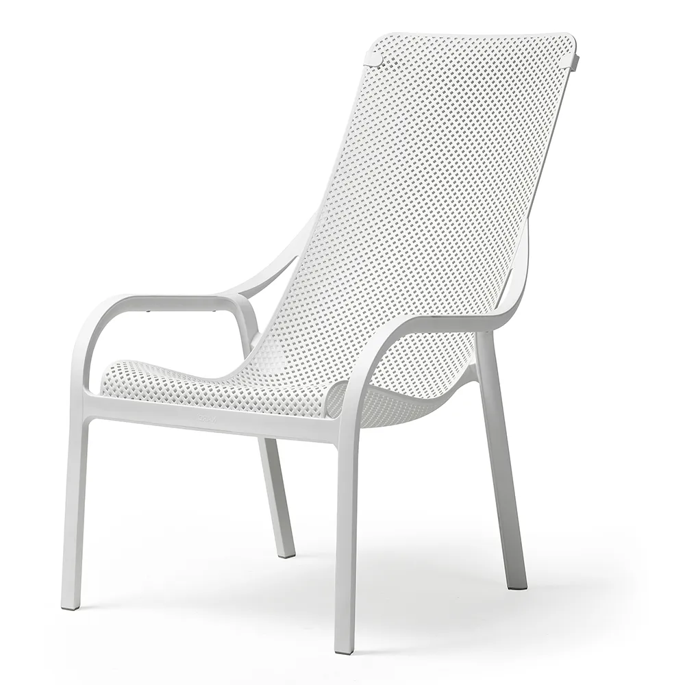 NET LOUNGE CHAIR WHITE Nardi | Køb dine udendørsmøbler hos Hulténs