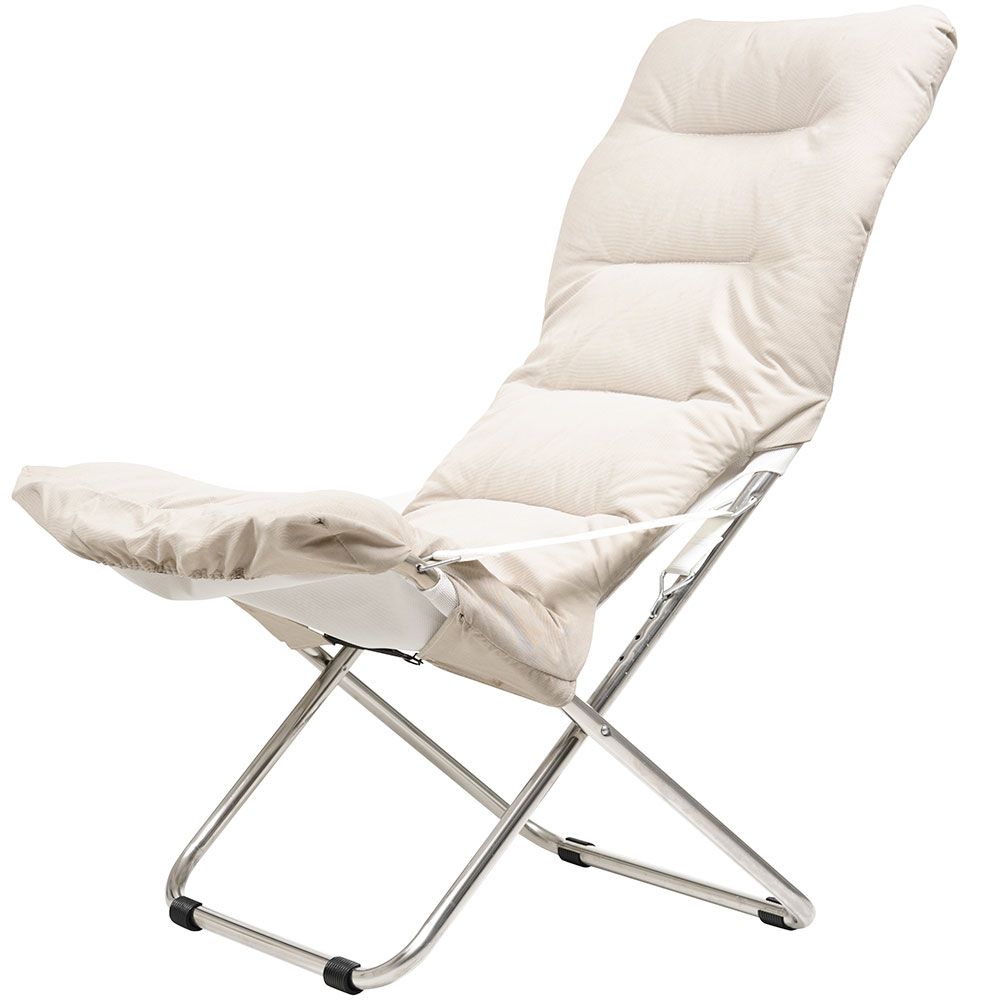 Fiesta soft solstol beige olefin Fiam | Køb dine udendørsmøbler hos Hulténs