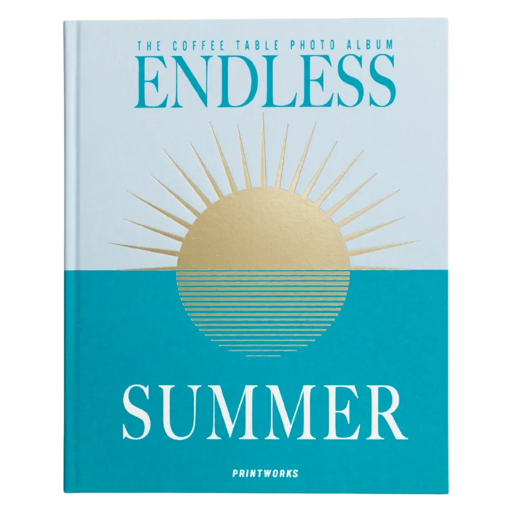 Printworks Fotoalbum - Endless Summer, Turkis | Køb fra Hulténs