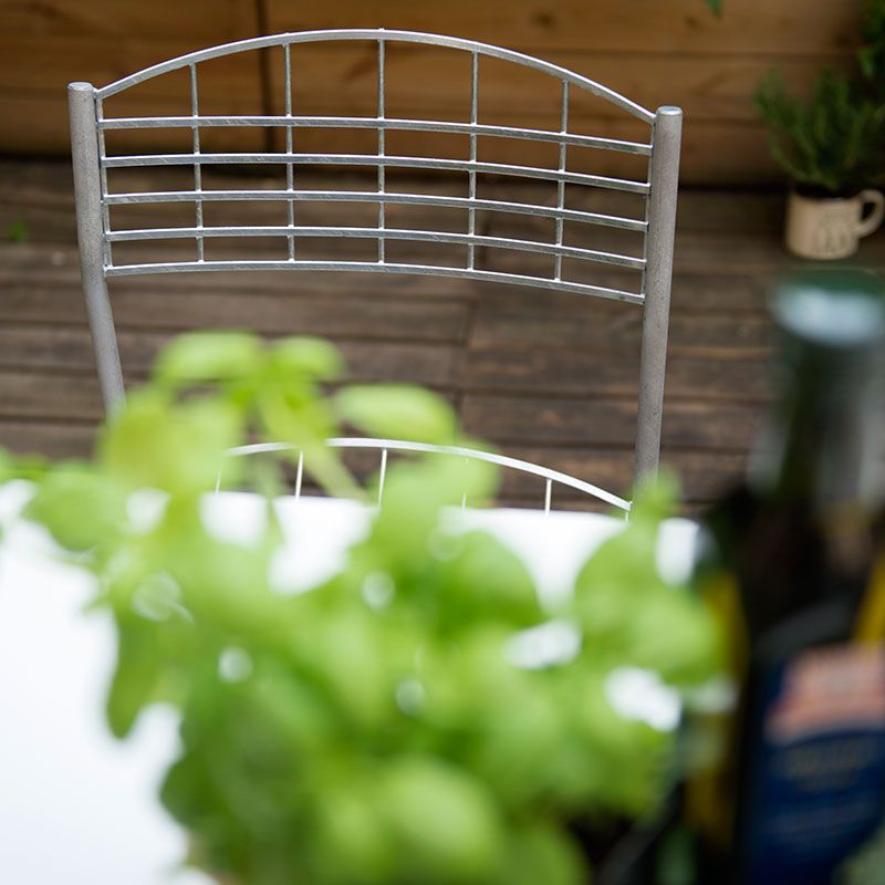 Stol High Tech Varmgalvaniseret Grythyttan Stålmöbler | Køb dine ...