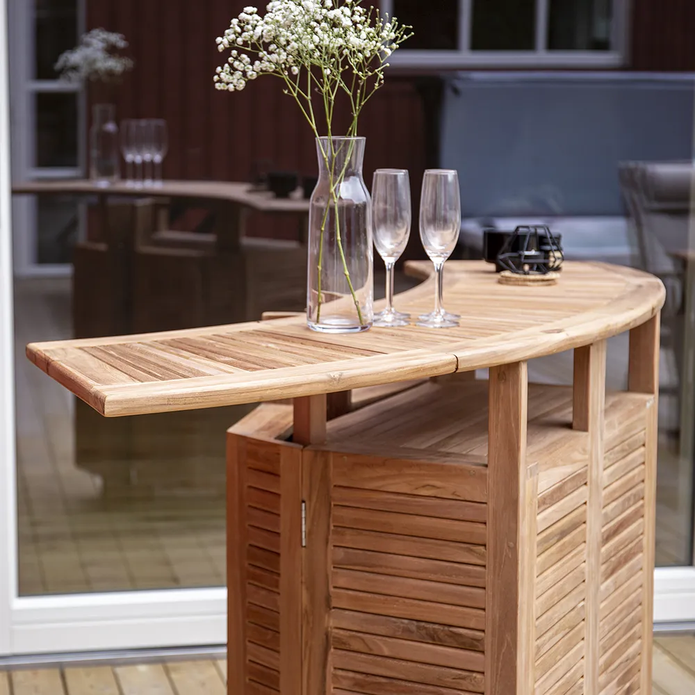 Venture Design Kenya Barbord Teak | Køb fra Hulténs