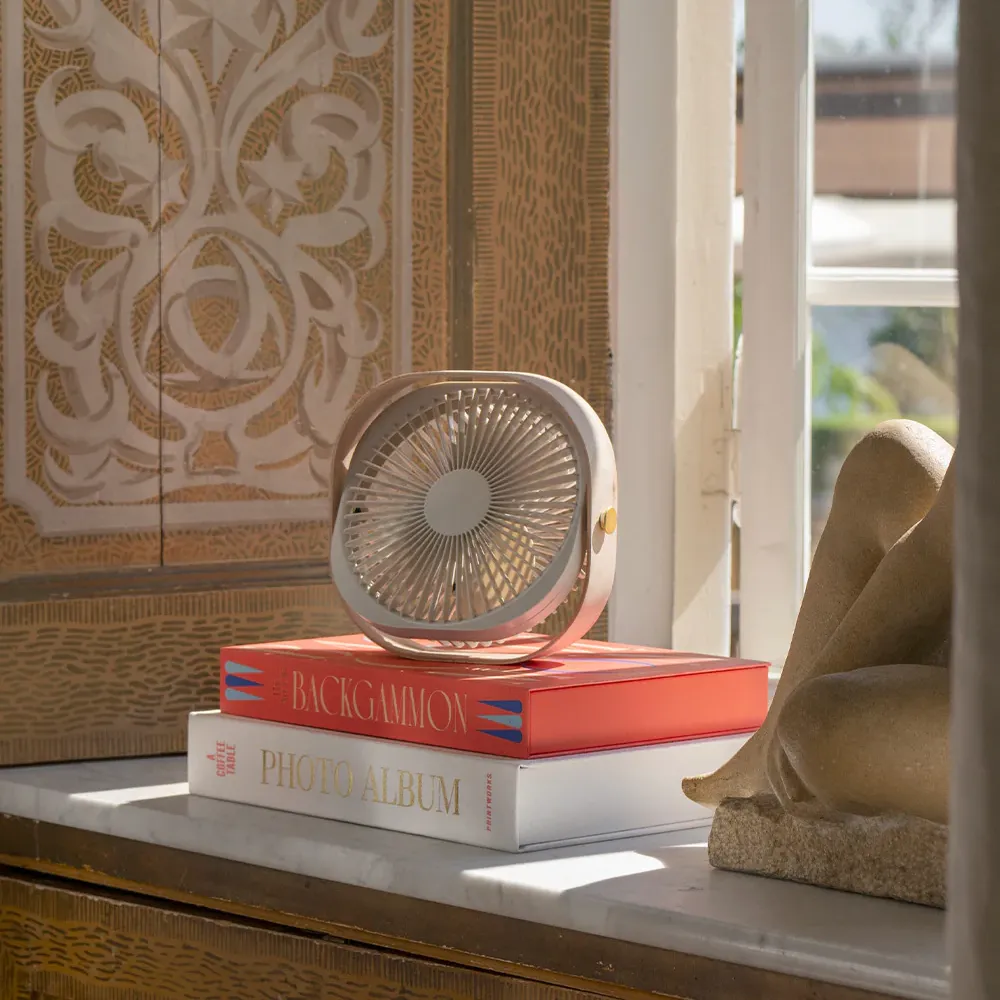 Printworks Table fan Fantastic Wood/Beige | Køb fra Hulténs